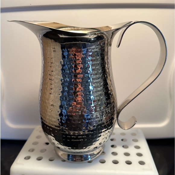 Godinger | Dining | Godinger Stainless Steel Hammered Pitcher | Poshmark
